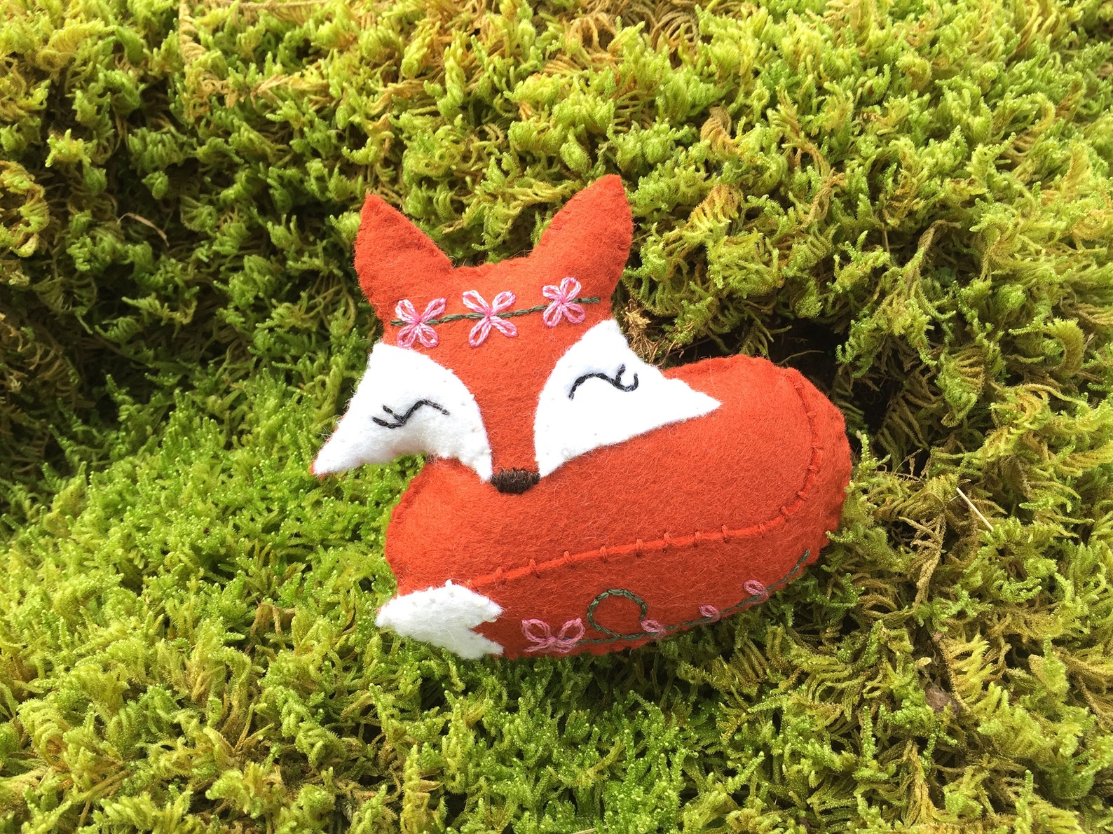 Woodland Fox PDF Pattern SVG Files 2 Different Fox Designs - Etsy