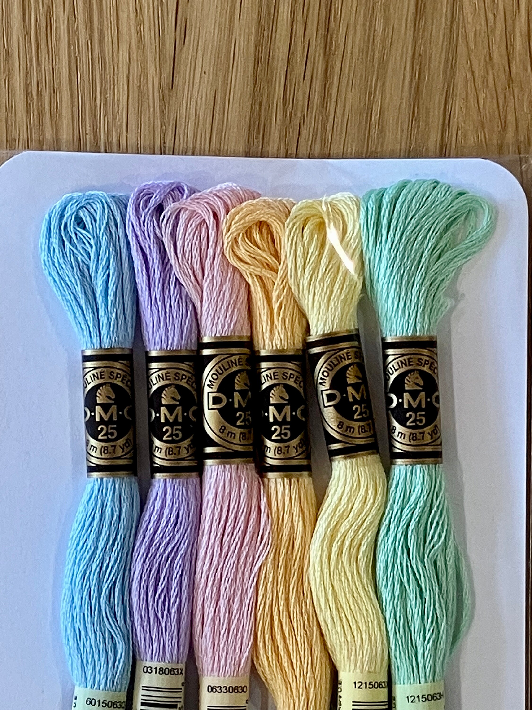 Sherbet Color Palette DMC Cotton Embroidery Floss Thread 6 - Etsy