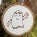 Fall Ghosts Hand Embroidery Pattern With Youtube Video - Etsy
