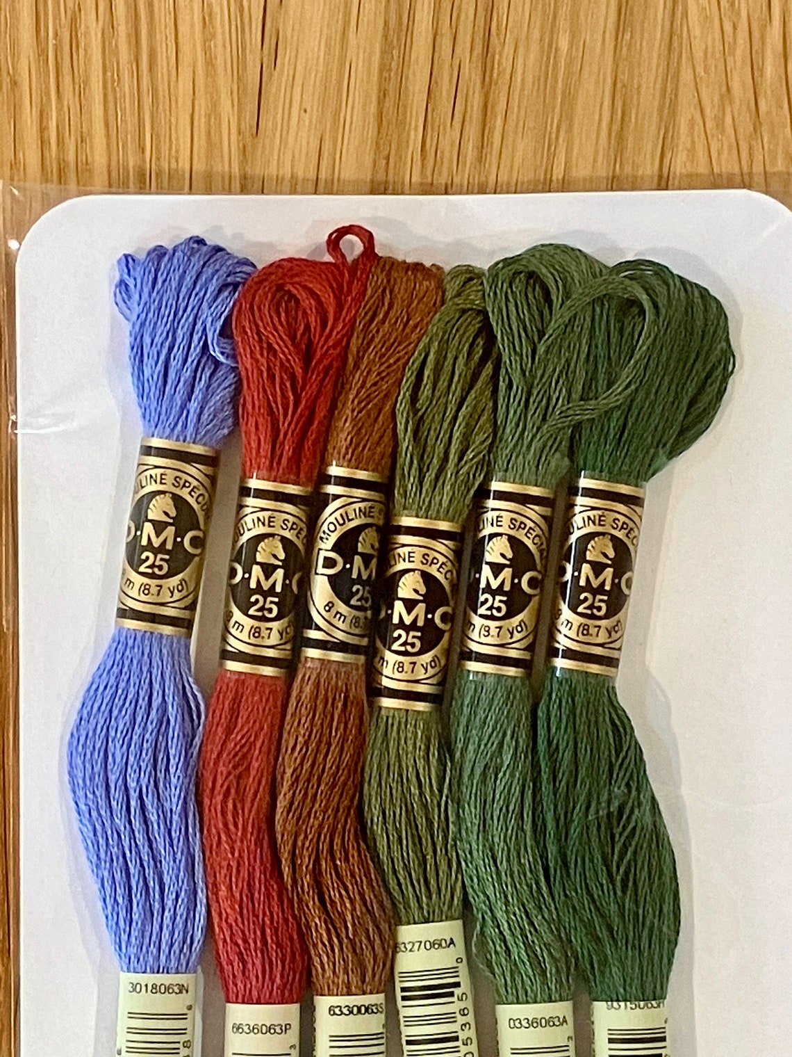 Enchanted Forest Color Palette DMC Cotton Embroidery Floss - Etsy