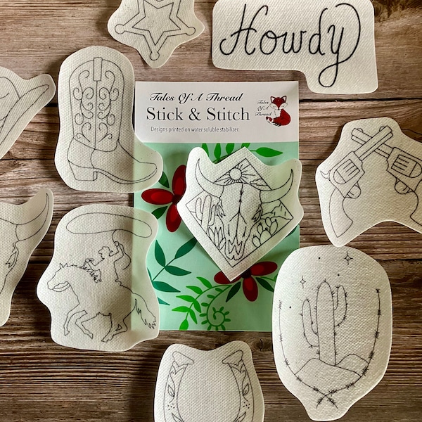 Western Embroidery Designs Hats - Etsy