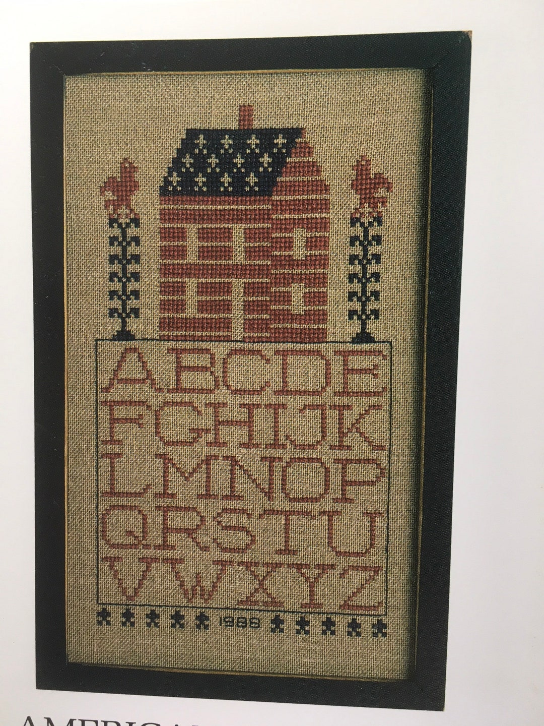 Americana Sampler Cross Stitch Chart by the City Stitcher Janet Miller ...