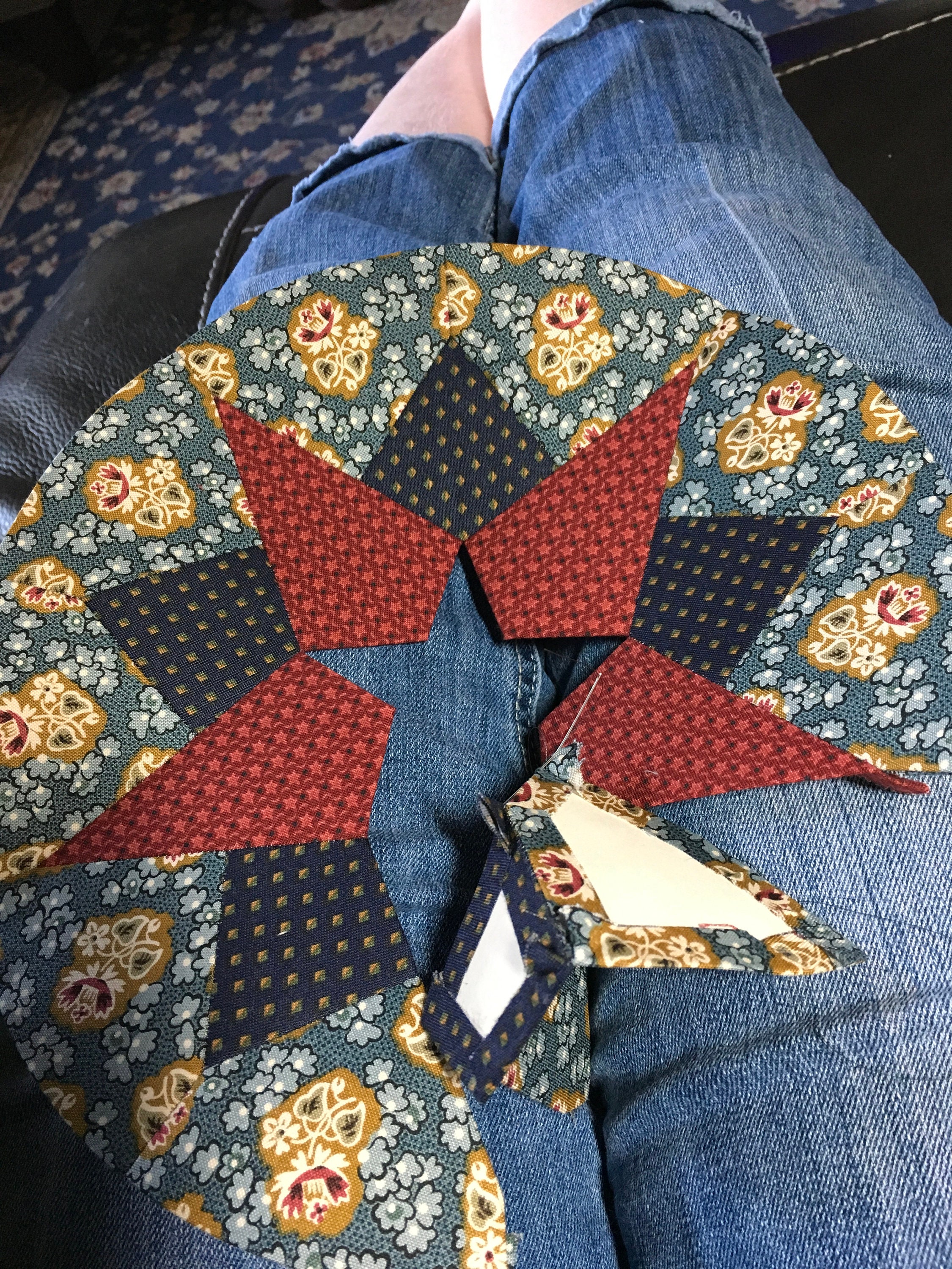 Moon and Stars English Paper Piecing Kit - Etsy