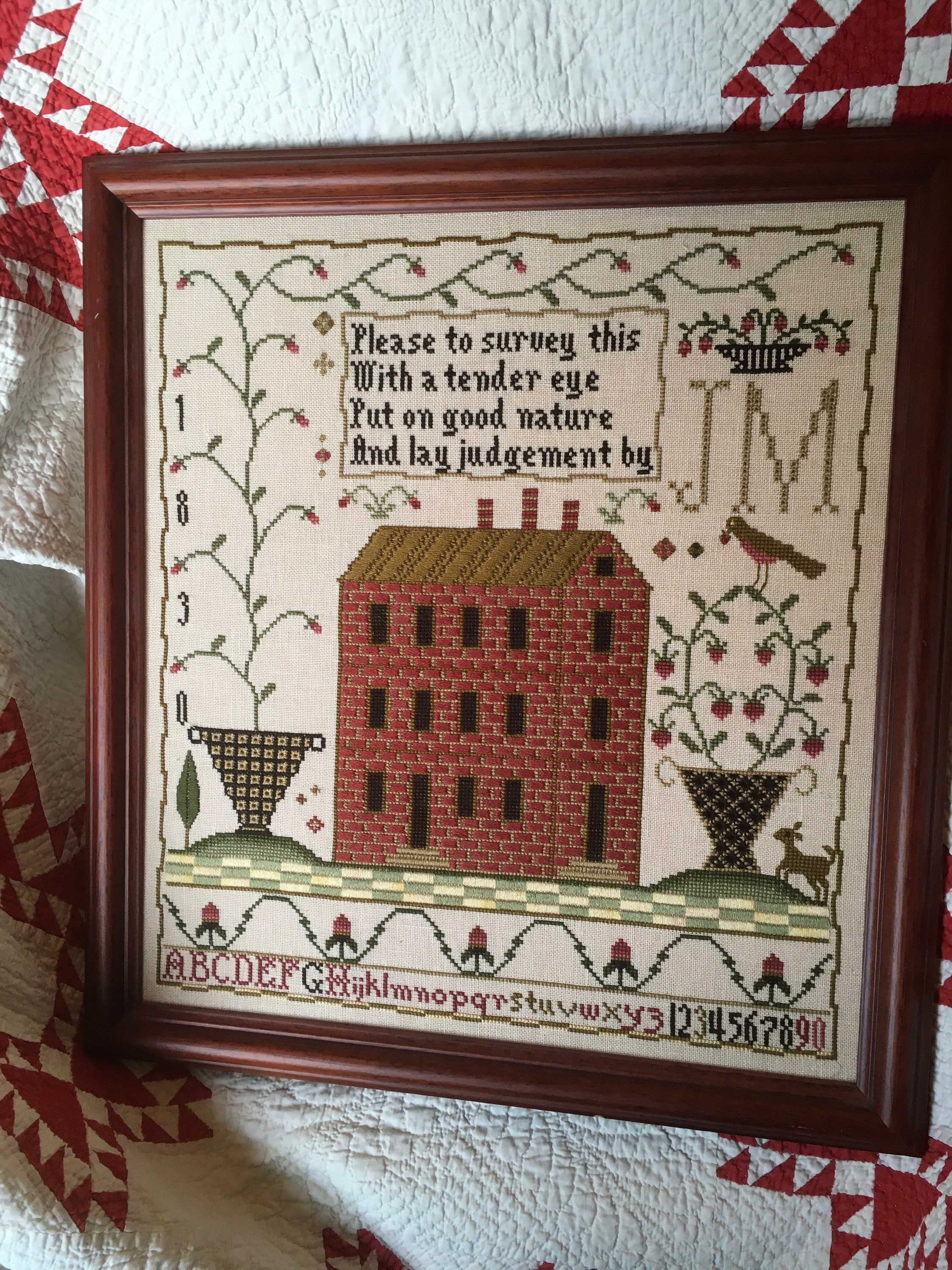 Strawberry Sampler Cross Stitch Chart by the City Stitcher Janet Miller ...