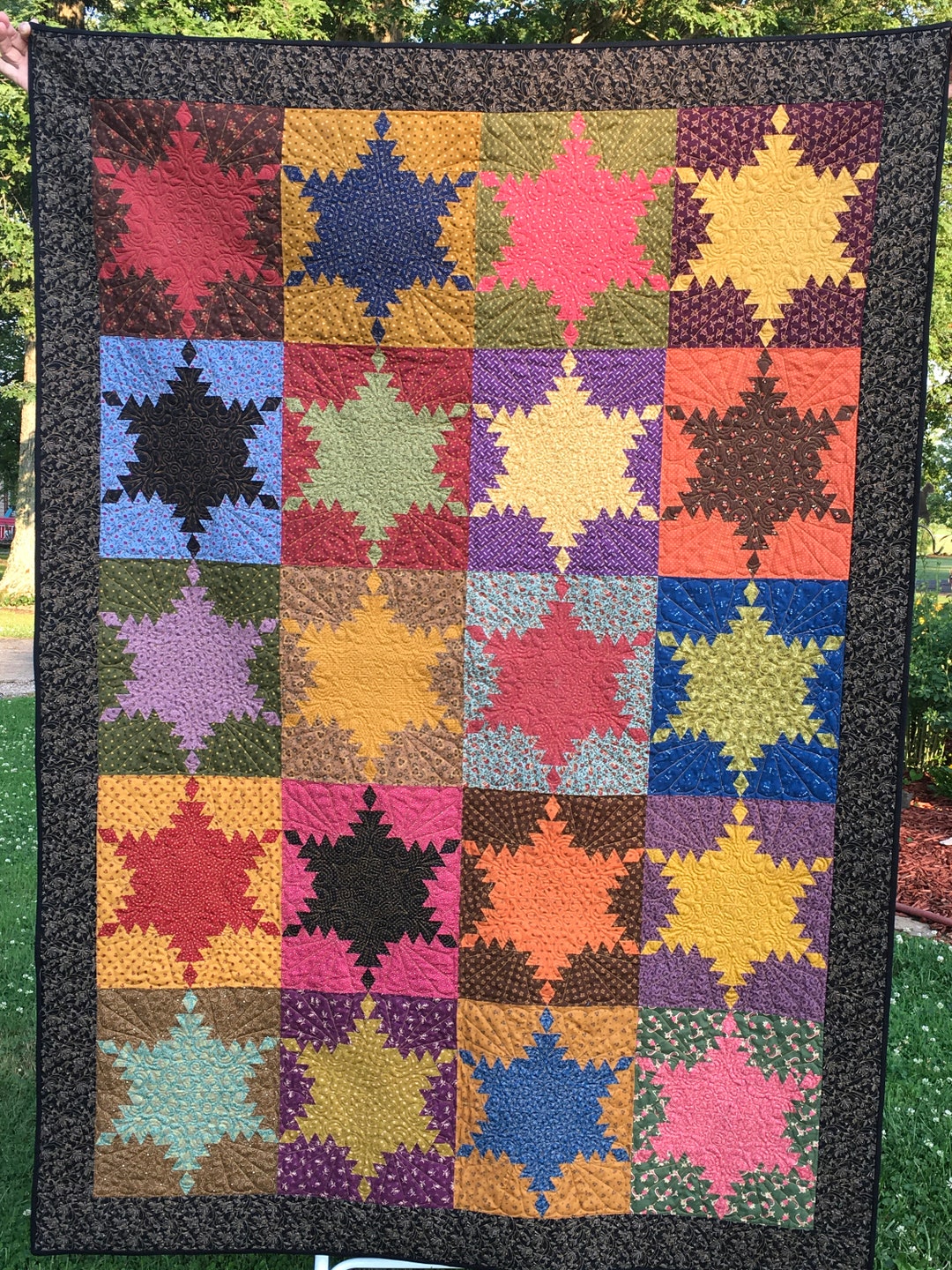 Solace Quilt Pattern With Acrylic Templates - Etsy