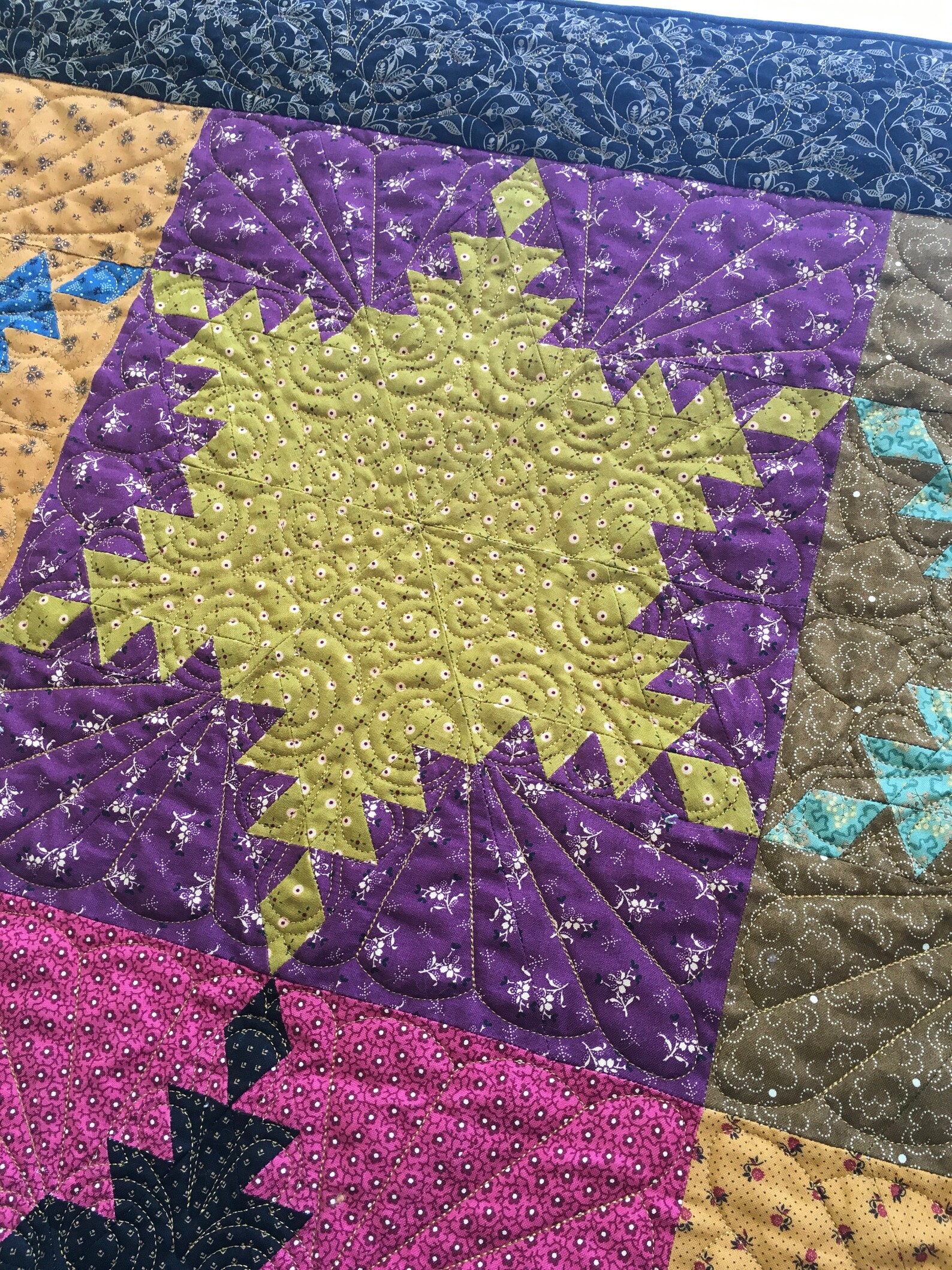 Solace Quilt Pattern With Acrylic Templates - Etsy