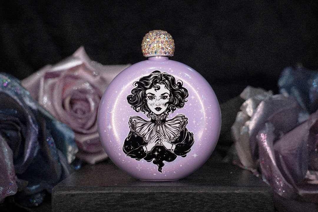 Sparkly Purple Cosmic Witch Flask - Etsy