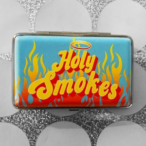 Angel Blue Holy Smokes Cigarette Case | Etsy