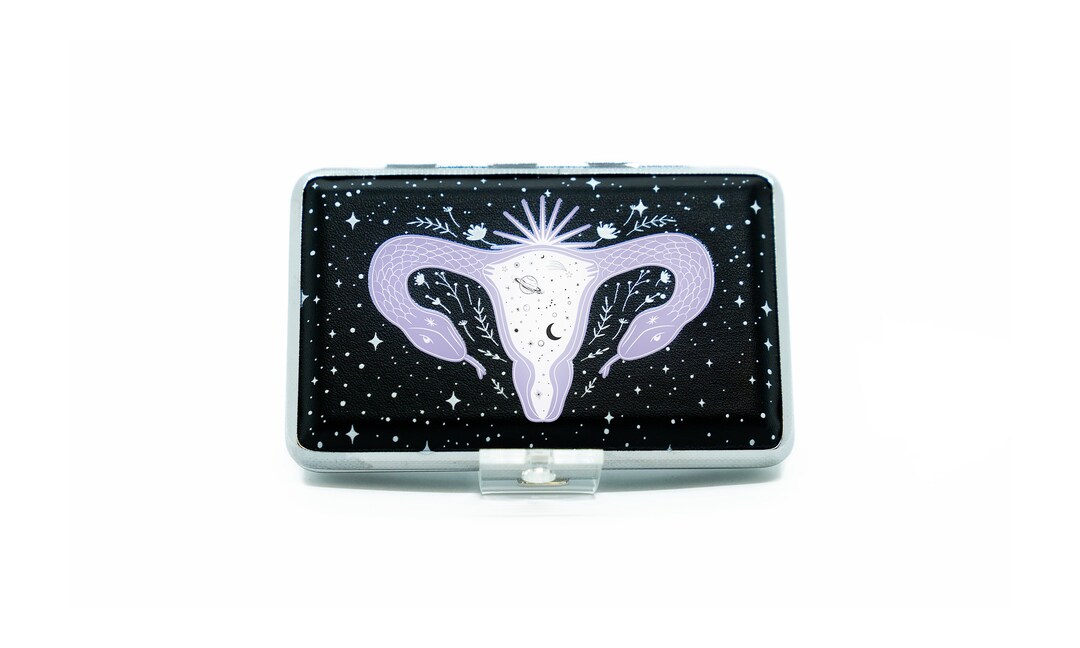 Cosmic Womb Stash Box, Joint Holder, Cigarette Case - Etsy