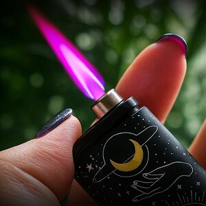 Refillable Jet Flame Torch Lighter Windproof Cute ALIENS Lighter for ...