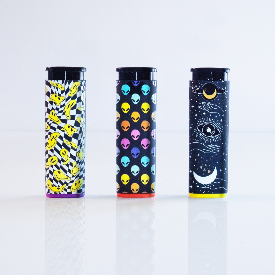 Feelin Spacey Torch Lighters 3 Pack, Cute Lighters, Pretty Torches ...