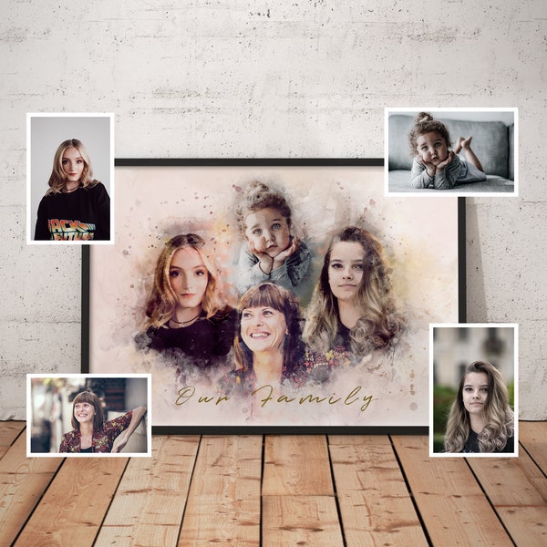 Personalised Picture Merge - Etsy
