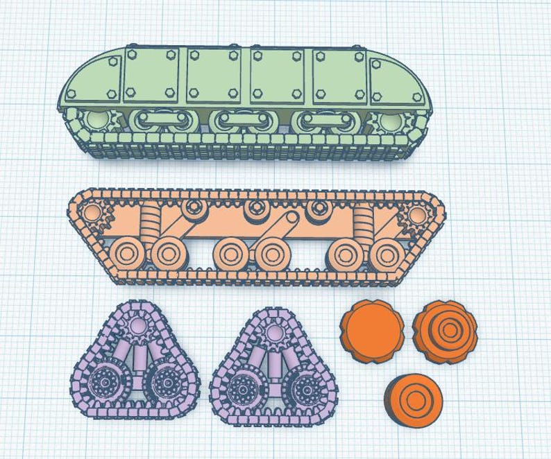 Gaslands Track Set Digital Files STL for 3D Printing - Etsy