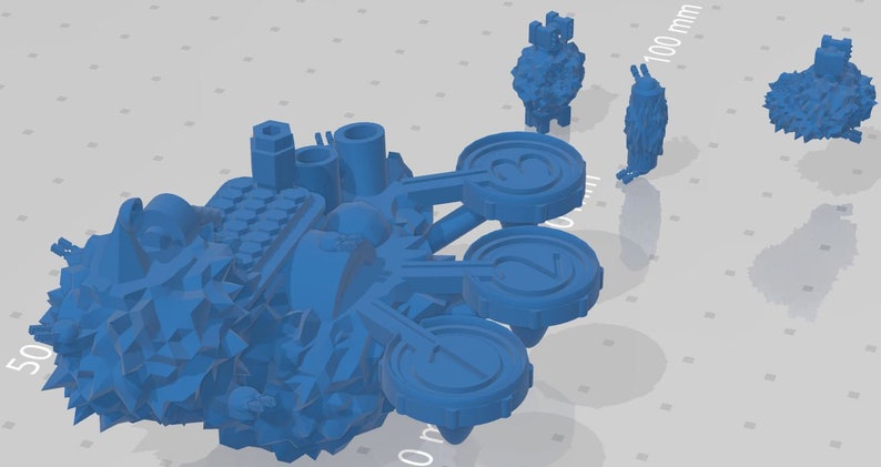 Space Station STL for 3D Printing Suitable for A Billion Suns or Other ...