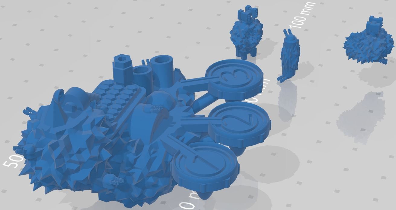 Space Station STL for 3D Printing Suitable for A Billion Suns or Other ...
