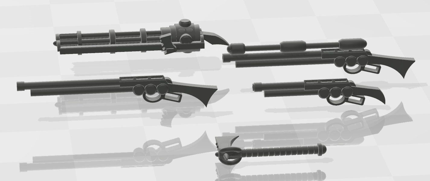 28mm Heroic Scale Weapon Pack (wild West Themed) - Etsy UK