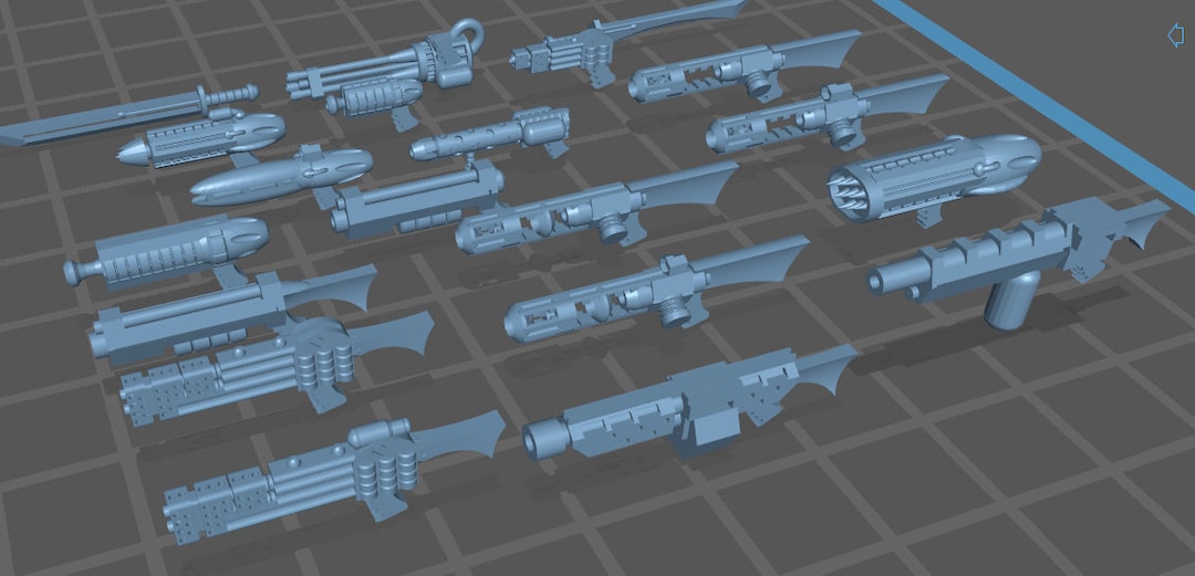 28mm Heroic Scale Weapon Pack - Etsy