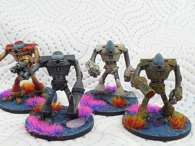 28mm Heroic Scale Modular Robots Stargrave or Other Systems - Etsy