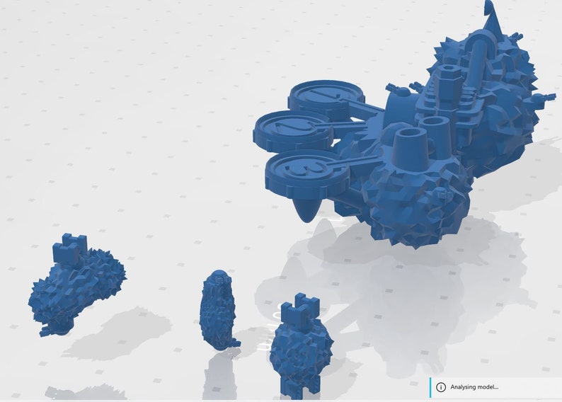 Space Station STL for 3D Printing Suitable for A Billion Suns or Other ...