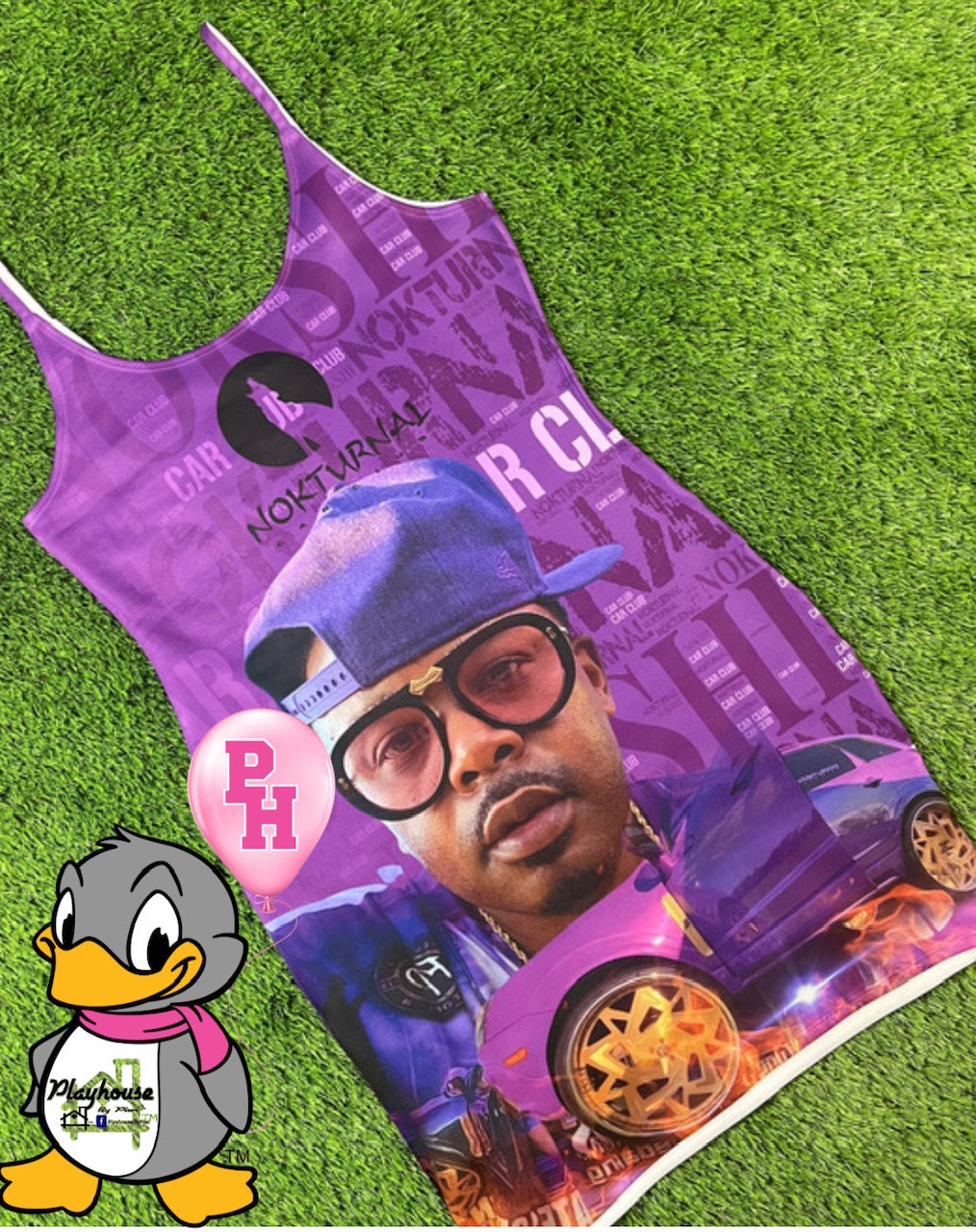QUALITY Custom 3D Allover Sublimation Photo Body Con Dress - FRONT ...