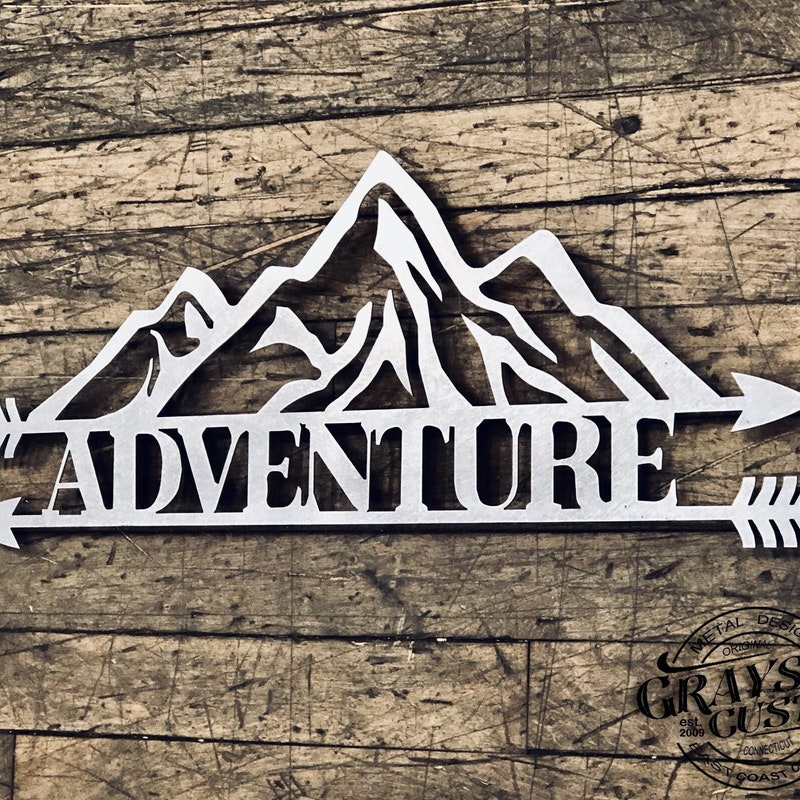 Adventure Sign - Etsy