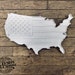 Custom 3 Layer Steel USA Flag Map - Our Unique 3 Layer Custom Flag ...