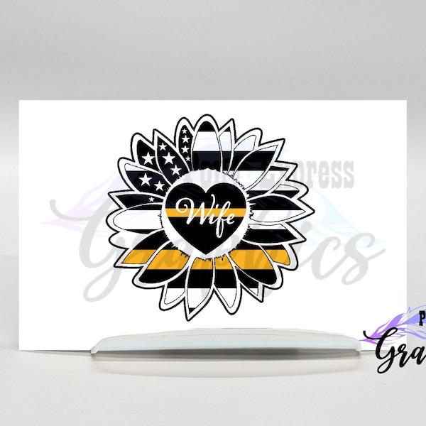 Thin Gold Line Decal - Etsy