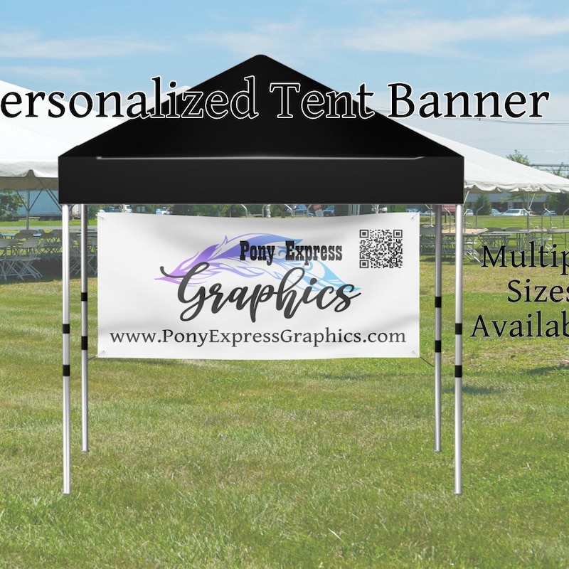 Tent Banner - Etsy