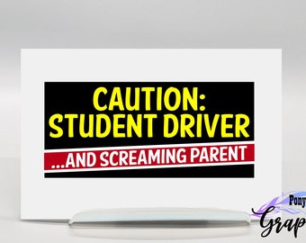Funny Student Driver - Etsy