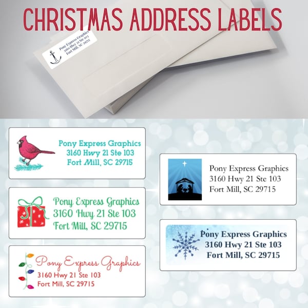 Religious Return Address Labels Custom - Etsy