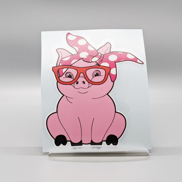 Pig Face Decal - Etsy