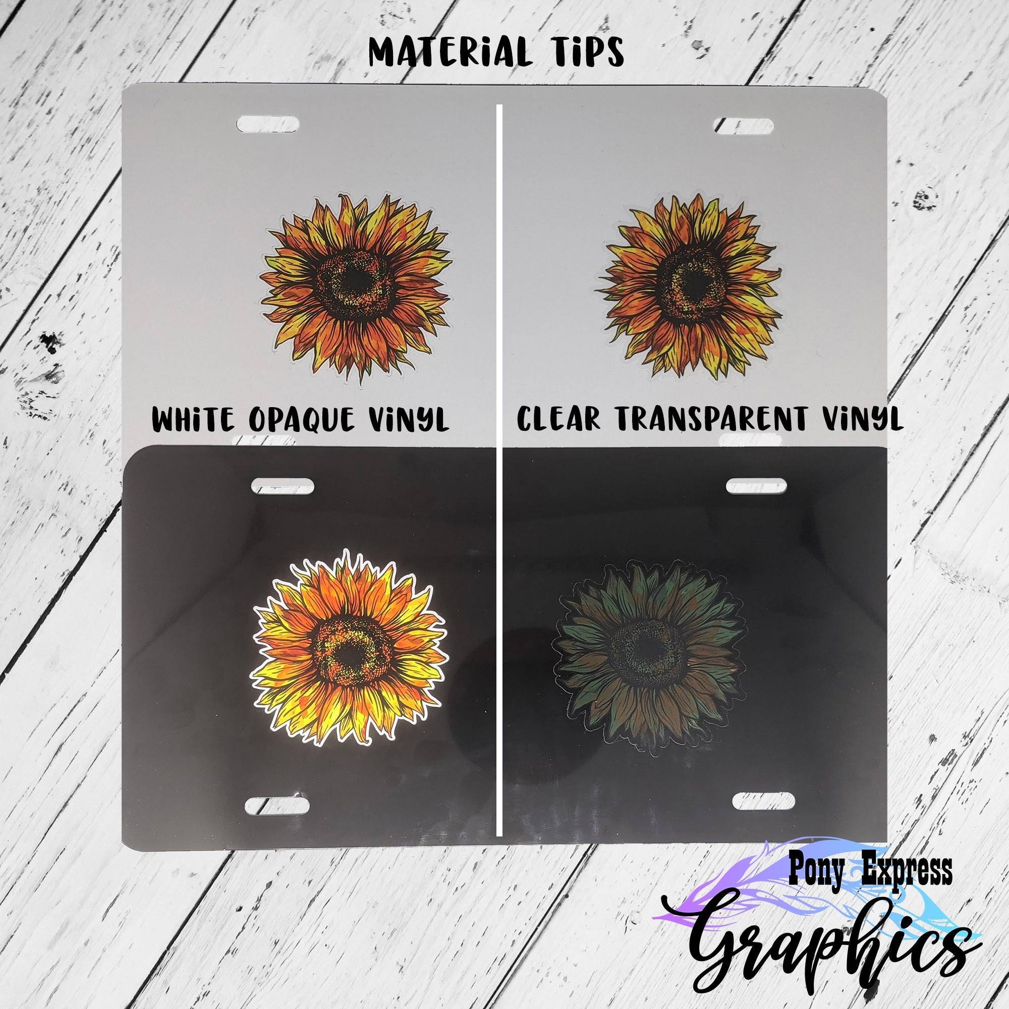 Sunflower car decal sunflower vinyl decal sticker sunflower | Etsy