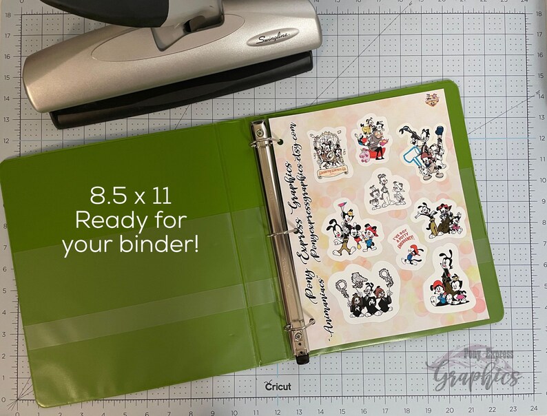 Animaniacs Sticker, Sticker Sheet Bundle Pack, Cartoon Stickers ...