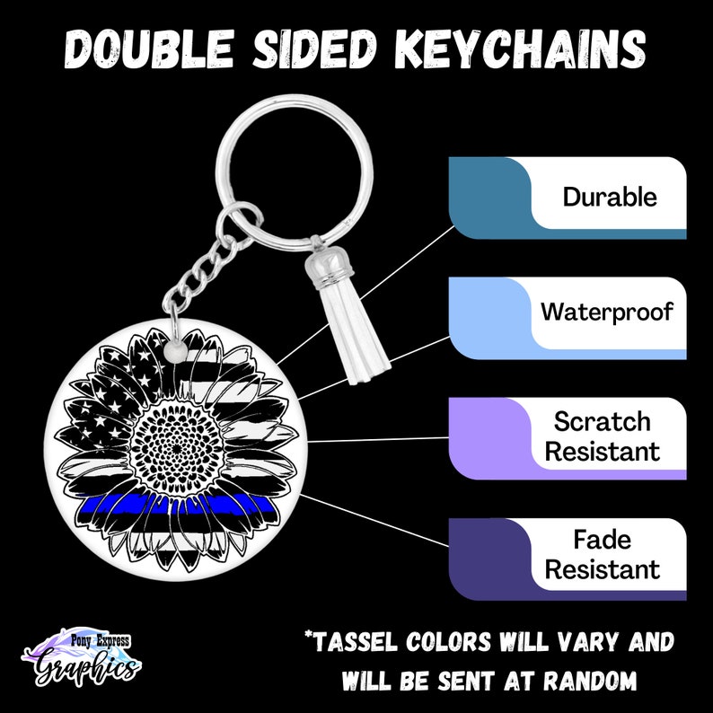 Custom Small Business Qr Code Keychain Double Sided Key Ring - Etsy