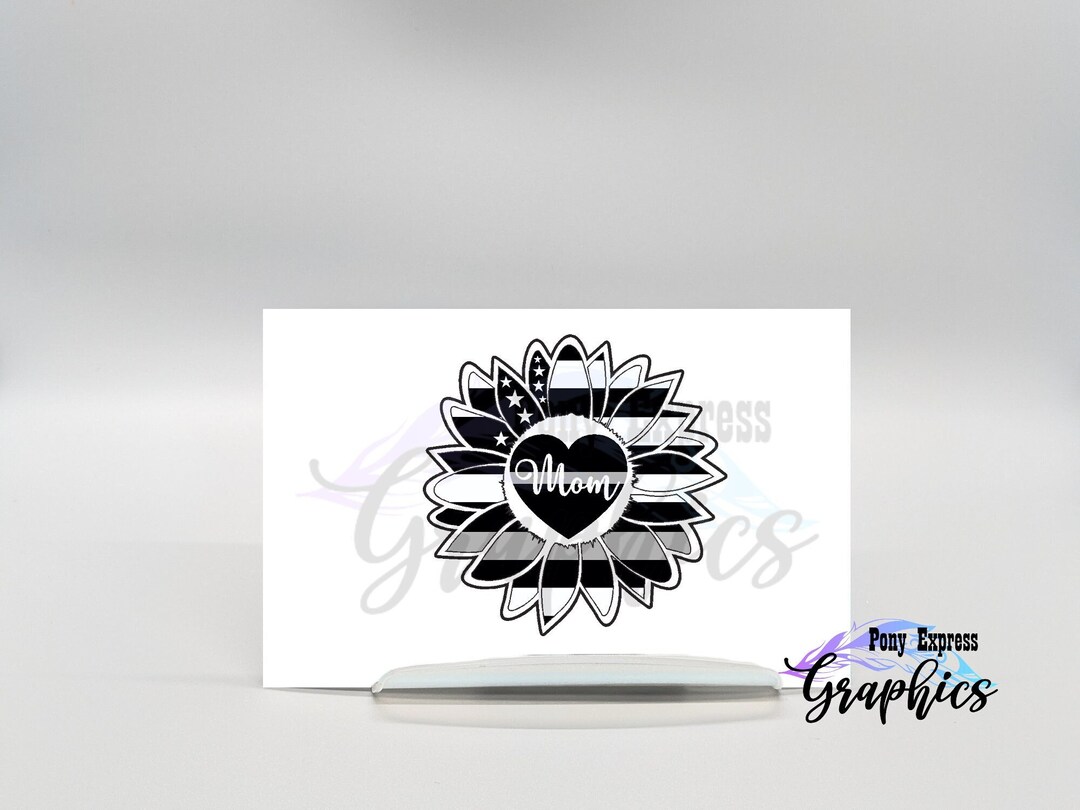 Grey Line Flag Decal, Sunflower Vinyl Decal Sticker, Correction Wife ...