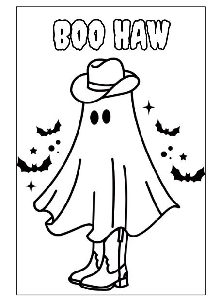 20 Page of Printable Halloween Coloring Pages - Etsy