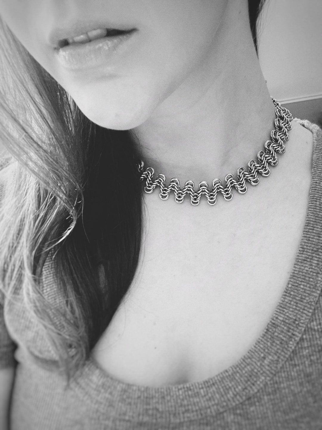 Adjustable Staggered Collar Chain - Etsy