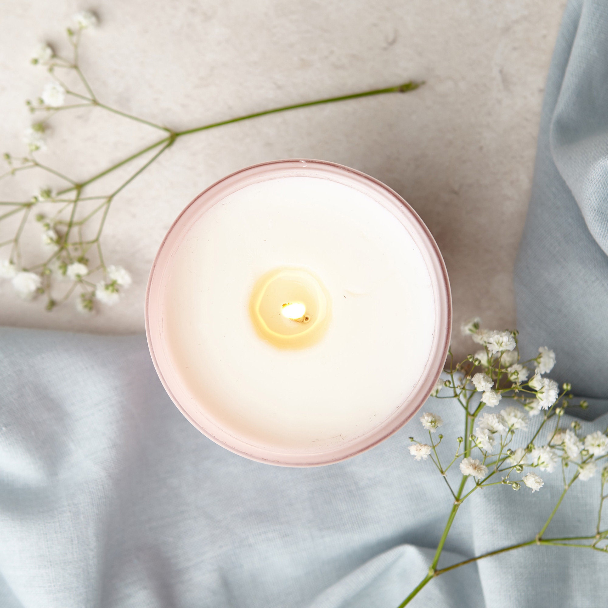 Personalised 30th Birthday Candle Gift: Pink Scented Candle for Her - Etsy