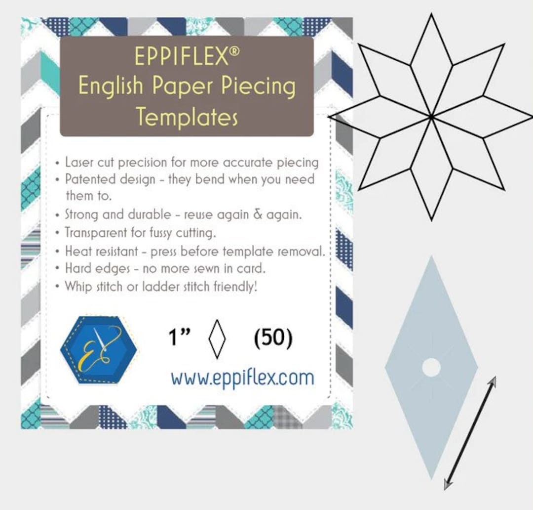 45 Degree Diamond-eppiflex Templates - Etsy