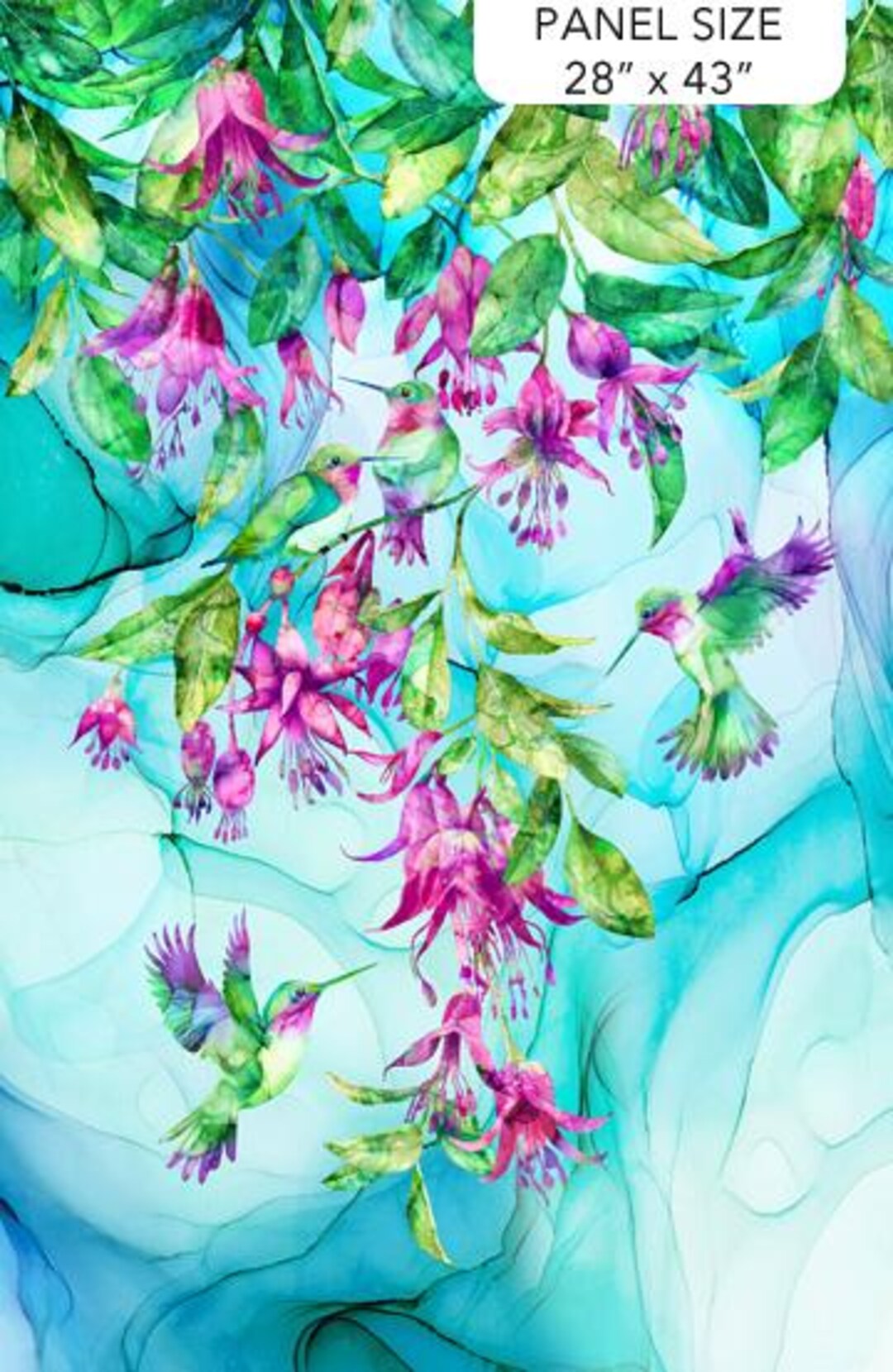 Northcott Fabrics-concerto Panel - Etsy