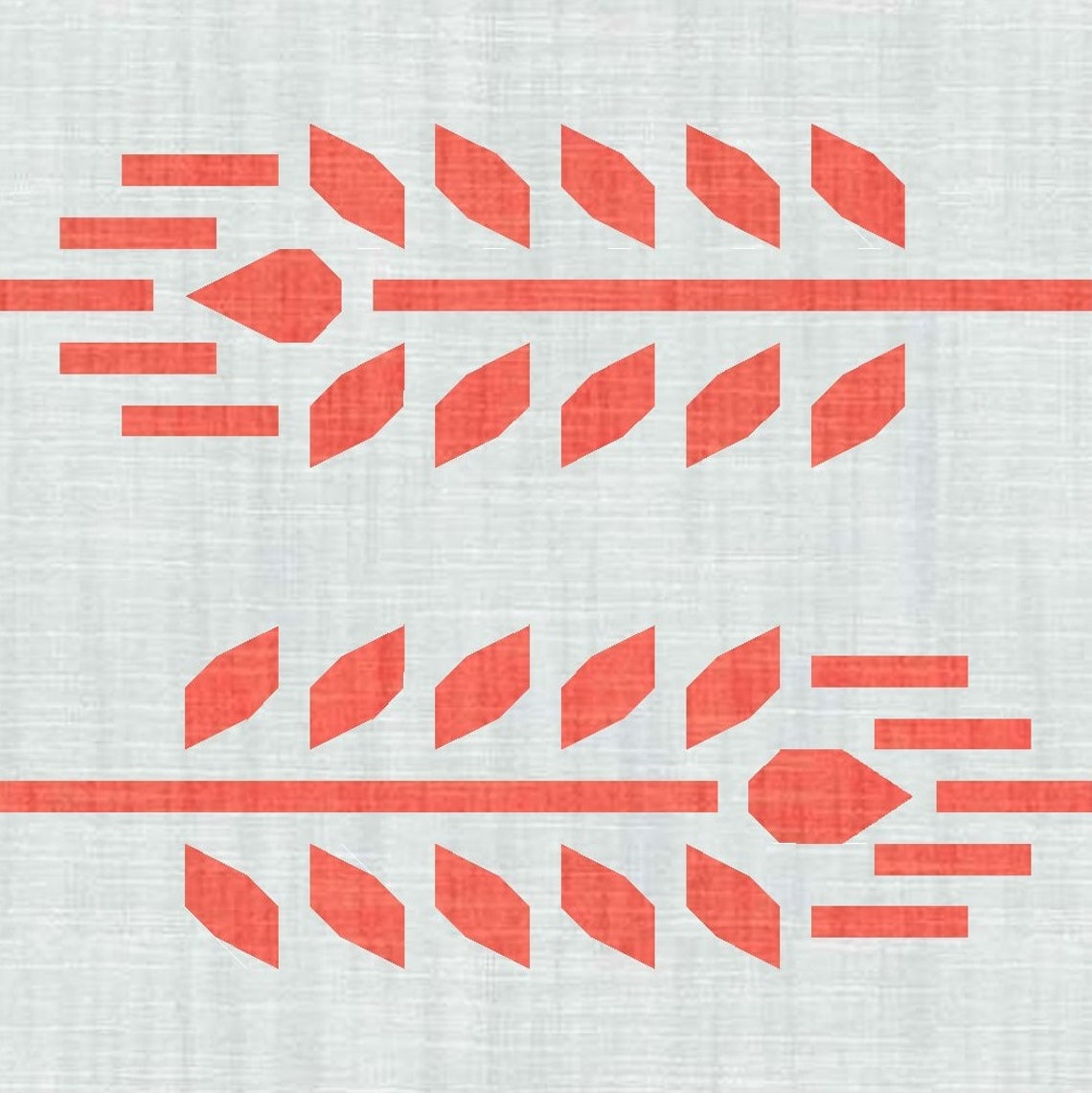 Foundation Paper Piecing Pattern PDF spikes block - Etsy