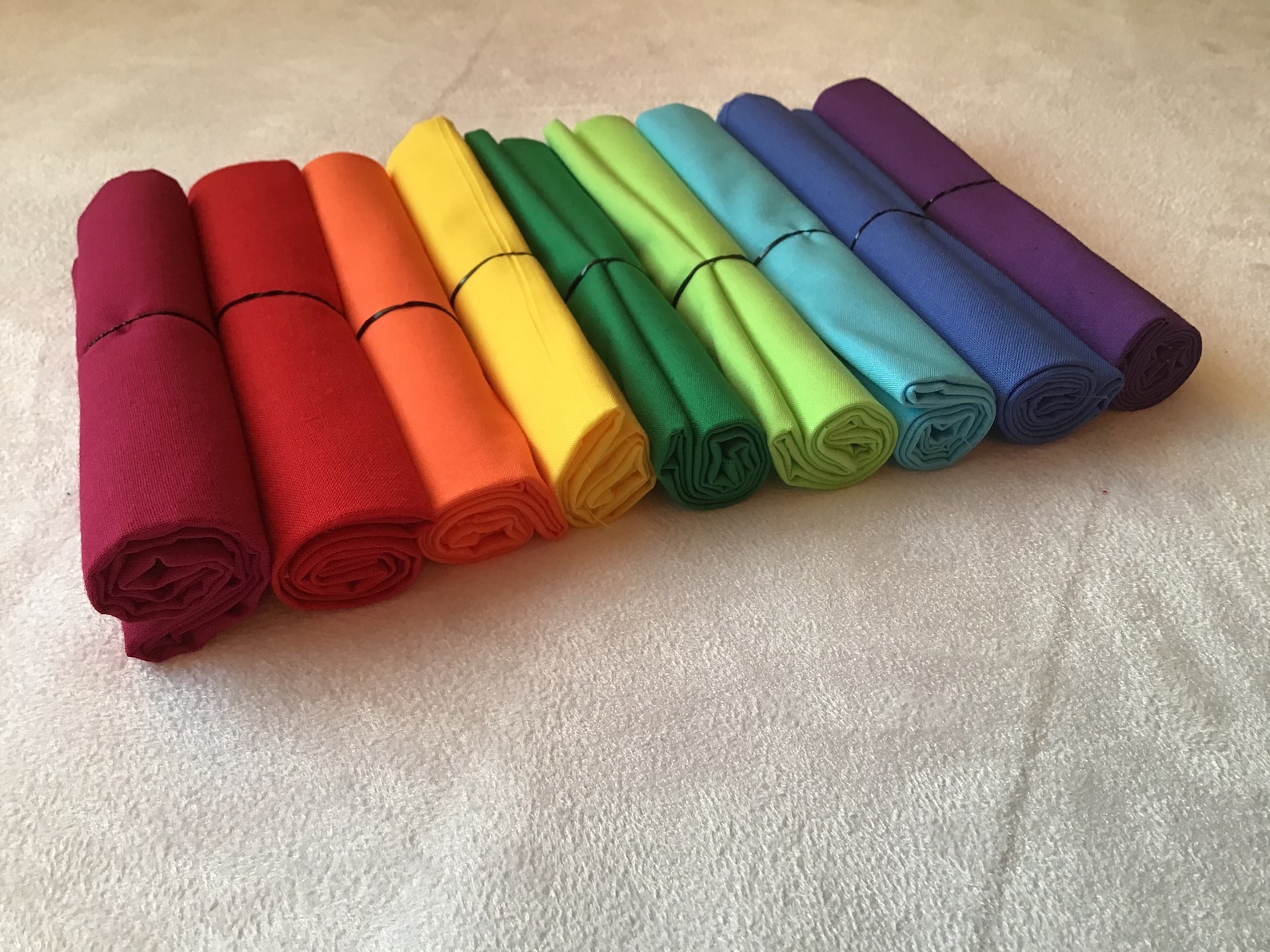 9 pieces cotton fabric patchwork fabrics DIY cotton cloth | Etsy