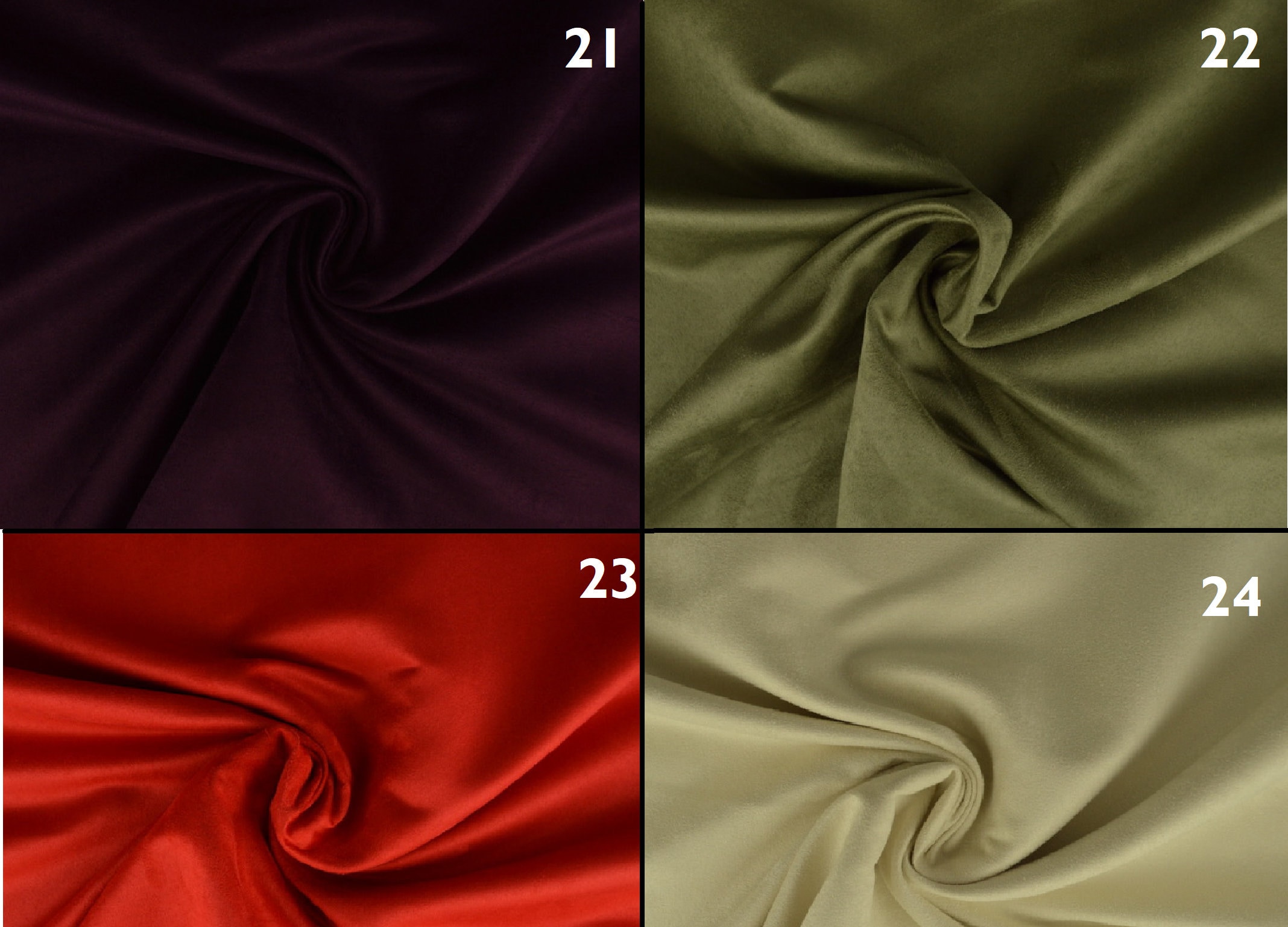 Veloursleder-Wildleder uni weich Lederimitat Meterware - Etsy