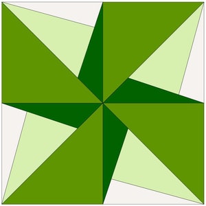 Spinner-Block/paper pieced quilt patterns pdf /Patchwork Pattern/Quilt ...