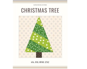 Tree Block Pattern | Etsy