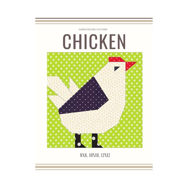 Patchwork Chicken - Etsy