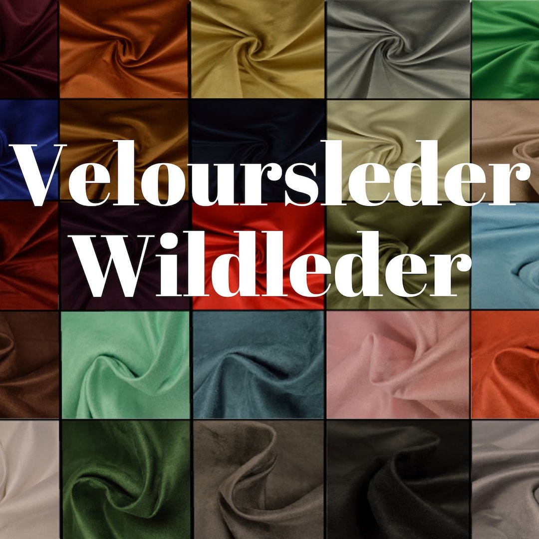 Suede Leather Suede Uni, 10 Meter Velvet, Velvet Fabric, Soft ...
