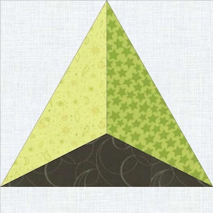Pyramid - Block, Foundation Paper Piecing /patchwork Pattern/quilt ...