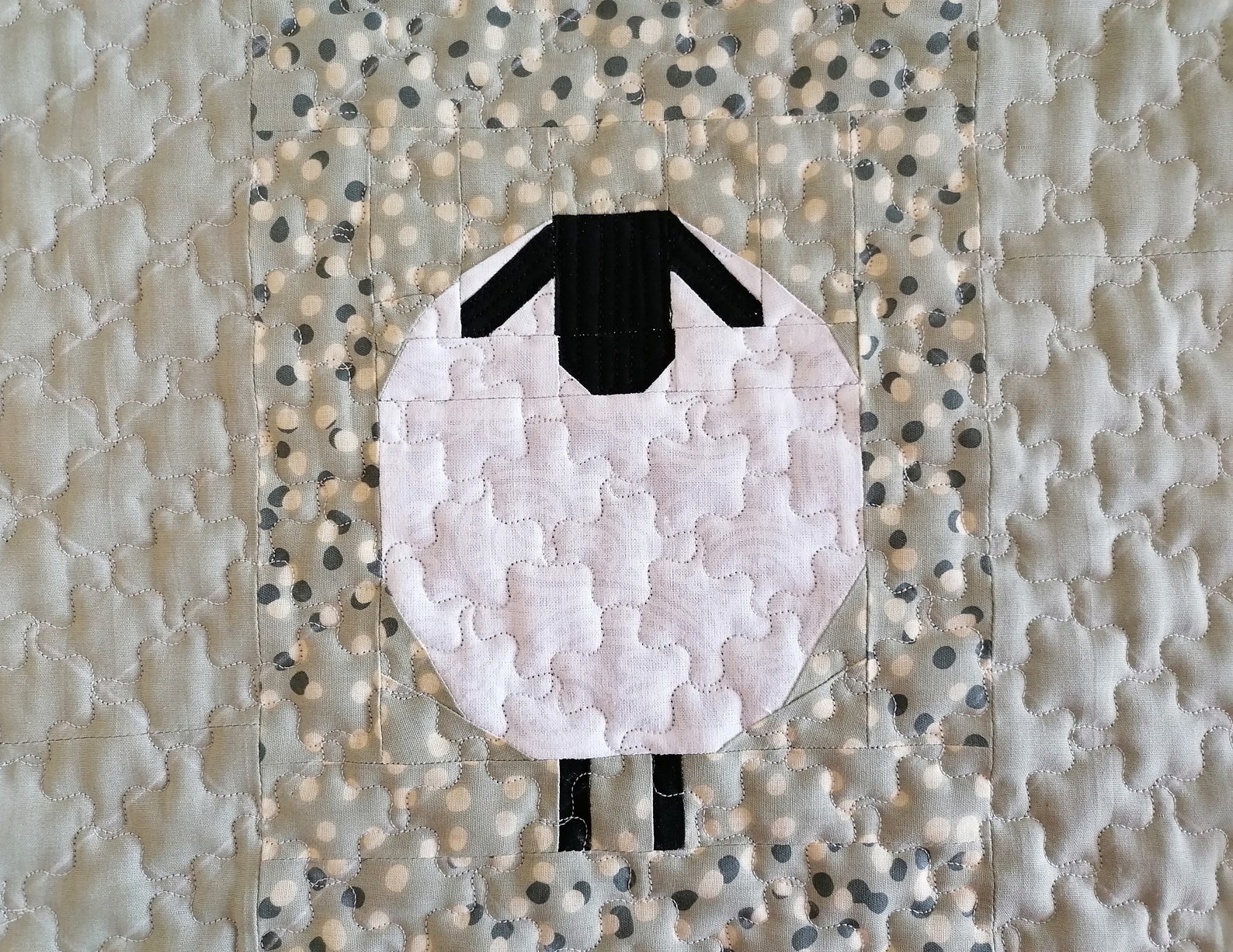 PDF Patchwork Sheep Block Foundation Paper Piecing - Etsy