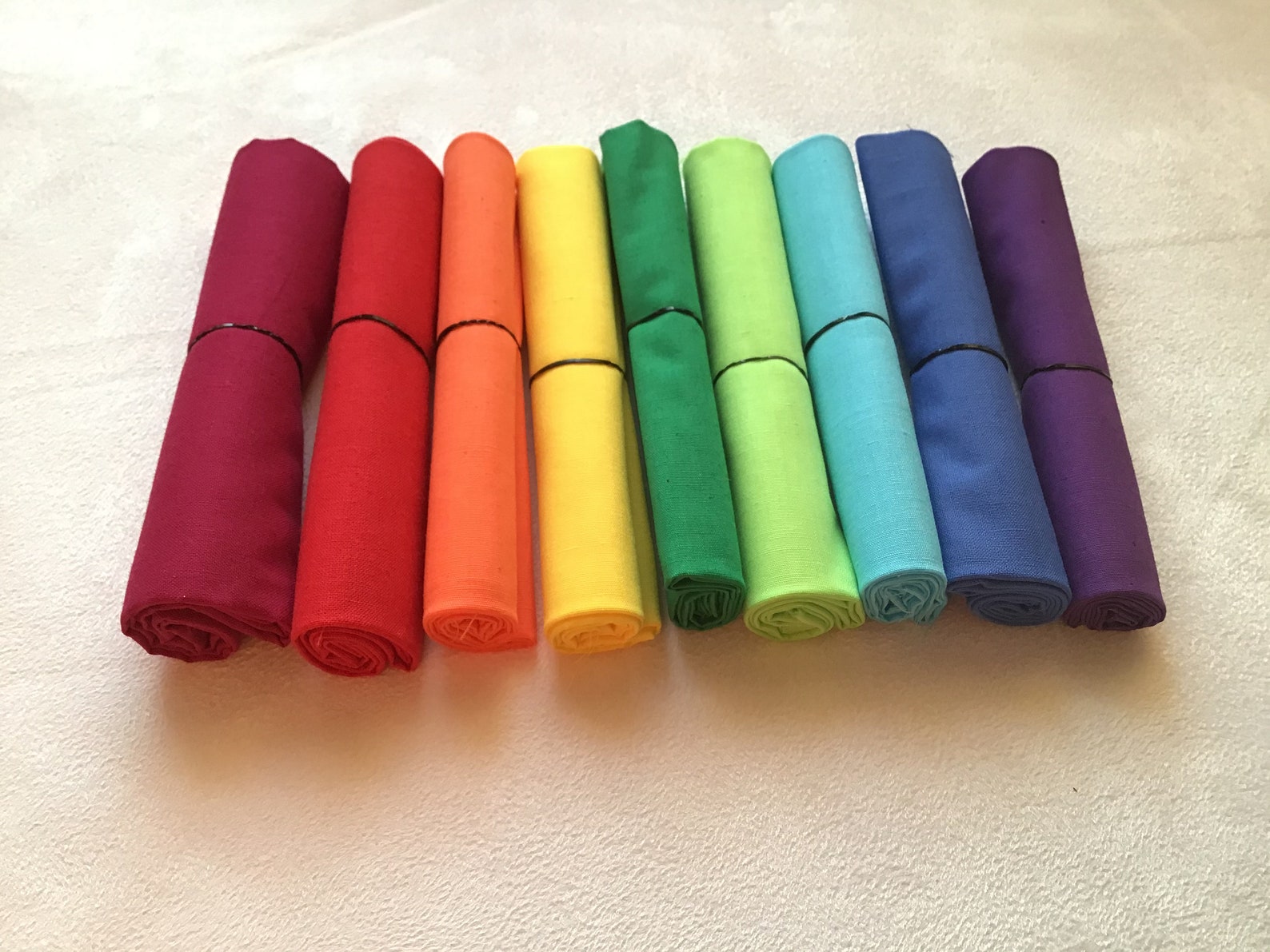 9 pieces cotton fabric patchwork fabrics DIY cotton cloth | Etsy